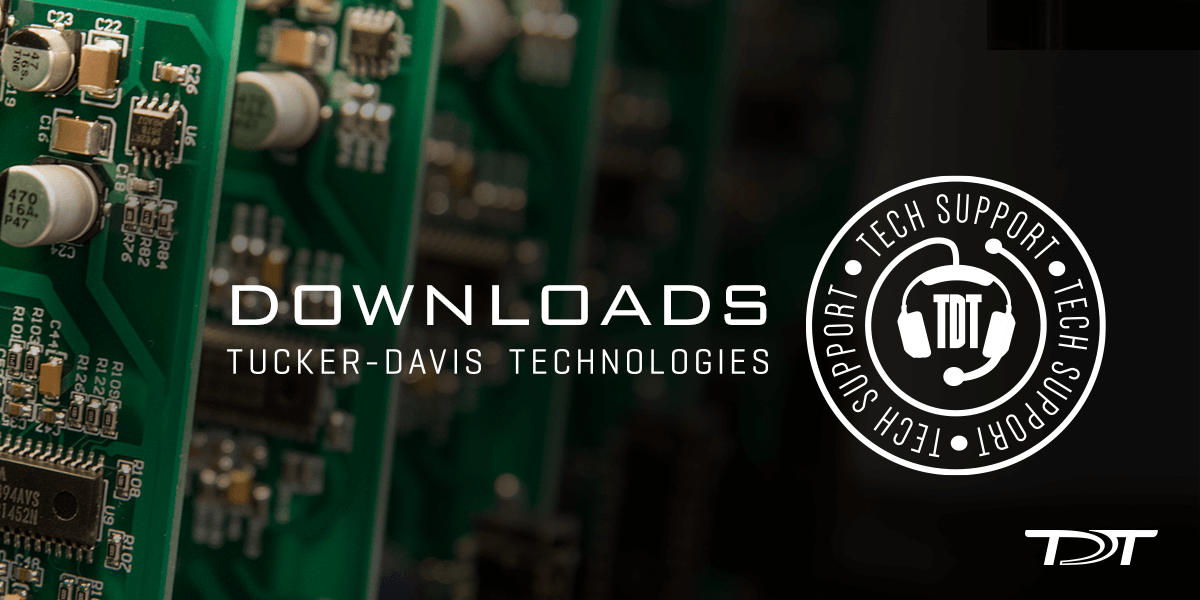 Downloads | TDT Neuroscience Tools & Software Solutions