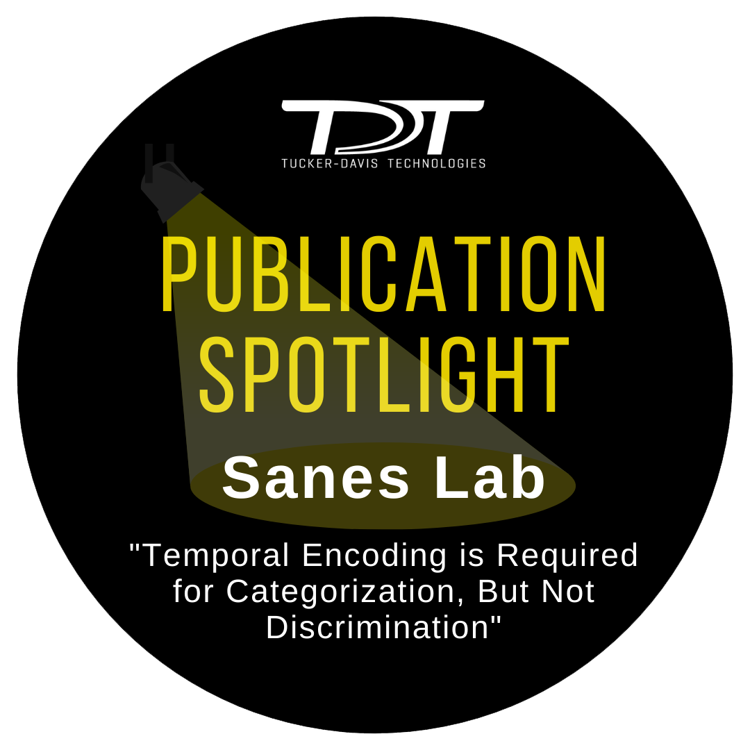 Publication Spotlight: Sanes Lab | TDT Neuroscience Tools & Software ...